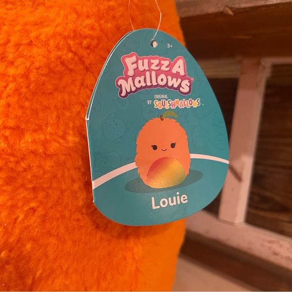 Kellytoy | Other | Squishmallows Dyslexi Louie The Mango Fuzzmallow 2 Nwt New | Poshmark